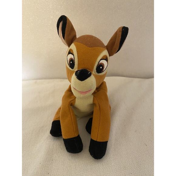 Disney | Toys | Disney Store Bambi Deer Plush Laying Down Doe Stuffed ...